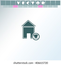 House Dog Icon Stock Vector (Royalty Free) 406615720 | Shutterstock