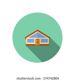 House Icon Shadow Vector Illustration Stock Vector (Royalty Free ...