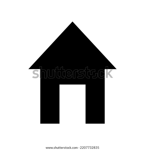 House Icon Small House Vector Illustration Stock Vector (Royalty Free ...