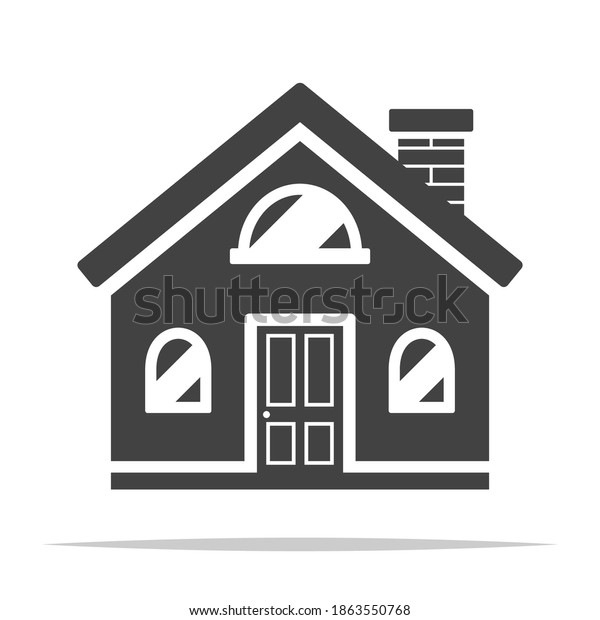 House Icon Transparent Vector Isolated Stock Vector (Royalty Free ...