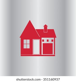 136,817 Red house icon Images, Stock Photos & Vectors | Shutterstock