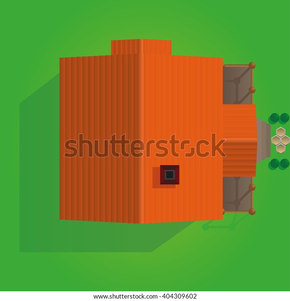 162 Chimney top view 库存矢量图、图片和艺术矢量图 | Shutterstock
