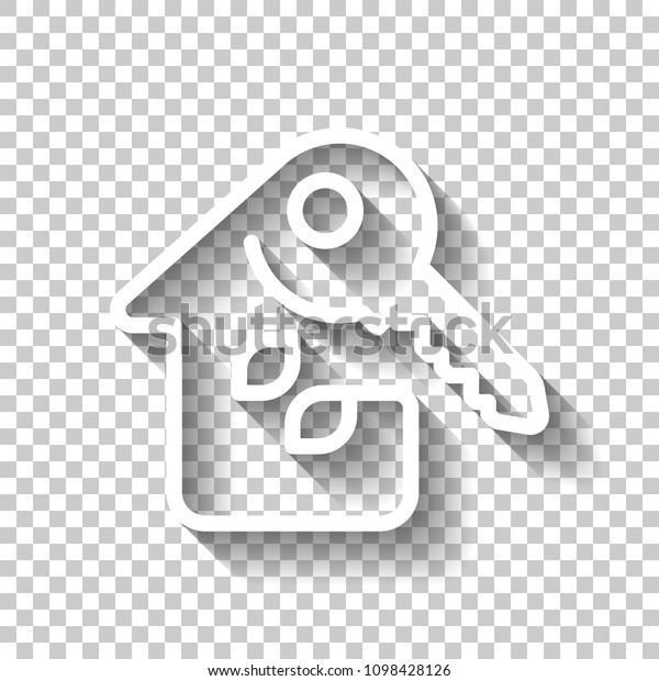 House Key Linear Icon Thin Outline Stock Vector (Royalty Free ...