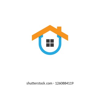 House Logo Illustration Stock Vector (Royalty Free) 1260884119 ...