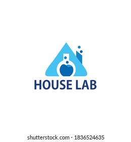 House Logo Lab Icon Design Vector Stock Vector (Royalty Free ...