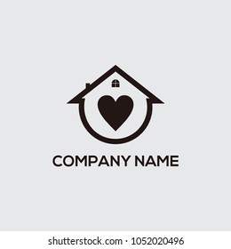 House Love Vector Stock Vector (Royalty Free) 1052020496 | Shutterstock