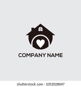 House Love Vector Stock Vector (Royalty Free) 1052028047 | Shutterstock