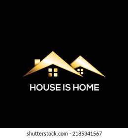 House Luxury Vector Design Logo Illustration Stock Vector (Royalty Free) 2185341567 | Shutterstock