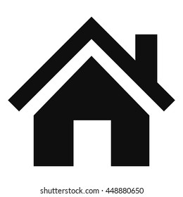 House Pictogram Icon Stock Vector (Royalty Free) 448880650 | Shutterstock