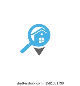 House Pin Map Symbol Vector Design Stock Vector (Royalty Free ...