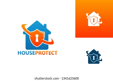 House Protect Logo Template Design Vector Stock Vector (Royalty Free ...