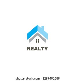 House Realty Vector Logo Stock Vector (Royalty Free) 1299491689 ...