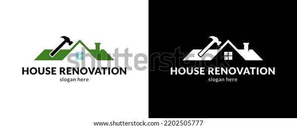 House Renovation Symbol Vector Illustration Stock Vector (Royalty Free ...