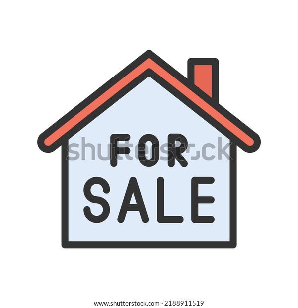 House Sale Icon Vector Image Can Stock Vector (Royalty Free) 2188911519 ...