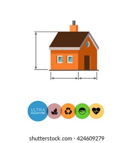 House Scheme Icon Stock Vector (Royalty Free) 424609279 | Shutterstock