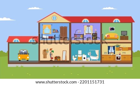 Inside House Clipart | Free download on ClipArtMag