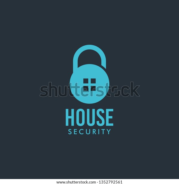 House Security Logo Design Inspiration Vector Stock Vector (Royalty ...