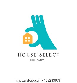 House Select Real Estate Logo Template Stock Vector (Royalty Free ...