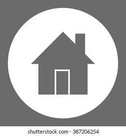 Home Vector Icon House Icon Estate Stock Vector (Royalty Free) 1355180507