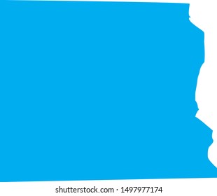 Houston County Map State Minnesota Stock Vector (Royalty Free) 1497977174