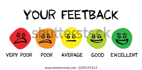 How Do You Rate Our Service Stock Vector (Royalty Free) 2209147613 ...