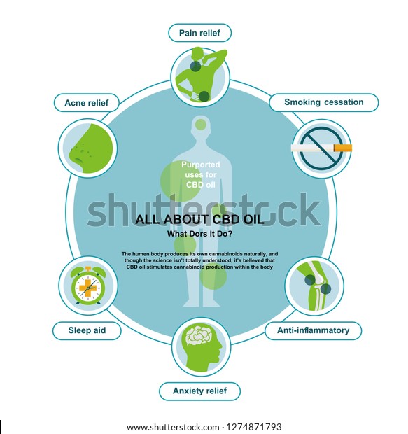 How Hemp Can Help Body Benefits Stock Vector (Royalty Free) 1274871793