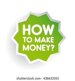 How Make Money Sign Vector: vector de stock (libre de regalías ...
