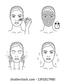 446 Face mask diagram Stock Illustrations, Images & Vectors | Shutterstock