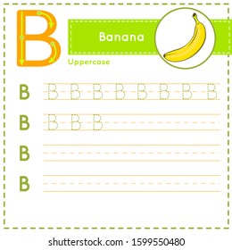 How Write Letter B Uppercase Vector Stock Vector (Royalty Free ...