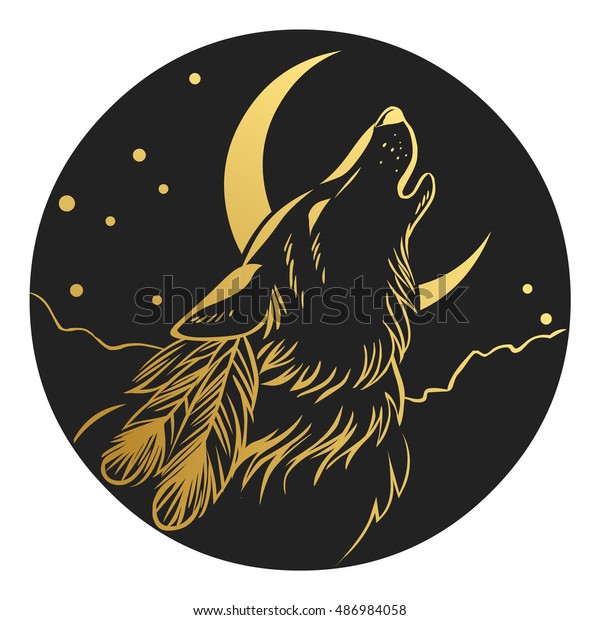 11,062 Wolf Howling Stock Vectors, Images & Vector Art | Shutterstock