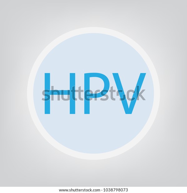 Hpv Human Papillomavirus Acronym Vector Illustration Stock Vector ...