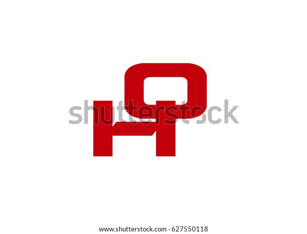 Hq Logo Vector Graphic Branding Letter 库存矢量图（免版税）627550118 | Shutterstock