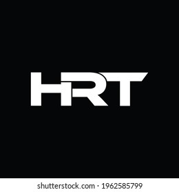 Hrt Letter Initial Logo Design Template: เวกเตอร์สต็อก (ปลอดค่า ...