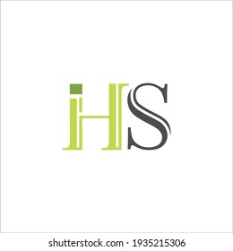 Hs Logo Design Vector Sign Stock Vector (Royalty Free) 1935215306 ...