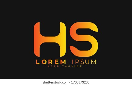 Hs Sh H S Logo Monogram Stock Vector (Royalty Free) 1738373288 ...