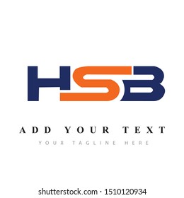 Hsb Logo Design Illustration Vector Art Stock Vector (Royalty Free ...
