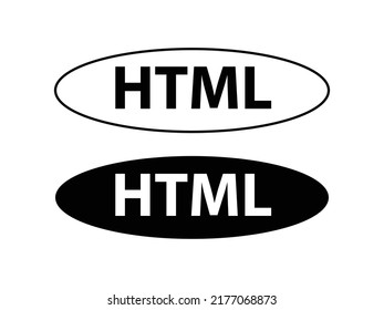 Html Icon Web Page Online Icon Stock Vector (Royalty Free) 2177068873 ...