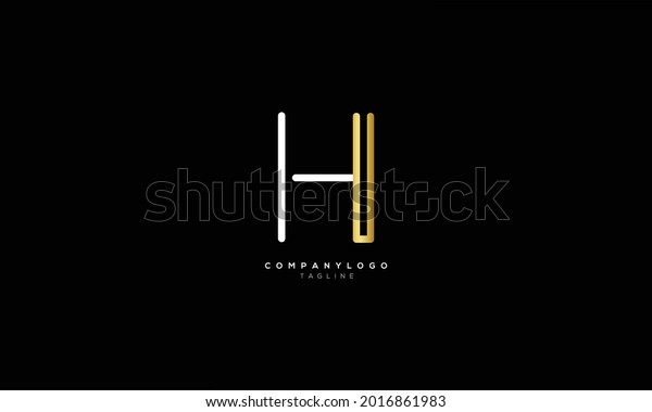 Hu Uh H U Abstract Initial Stock Vector (Royalty Free) 2016861983 ...