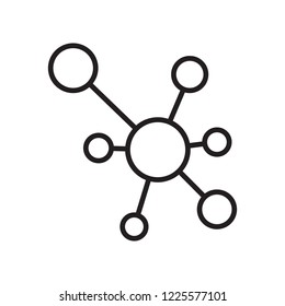 Topology Icon Linear Editable Design Stock Vector (Royalty Free) 1910194594