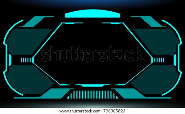 Hud Futuristic Elements Automatic Target Scan Stock Vector (Royalty ... Hud Futuristic Elements Automatic Target Scan Stock Vector (Royalty ...