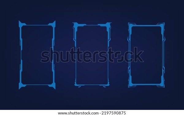Hud Futuristic User Screen Control Interface Stock Vector (Royalty Free ...