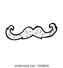 Cartoon Mustache Stock Vector (Royalty Free) 117949009