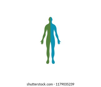 Human Anatomy Logo Icons Stock Vector (Royalty Free) 1179035239 ...