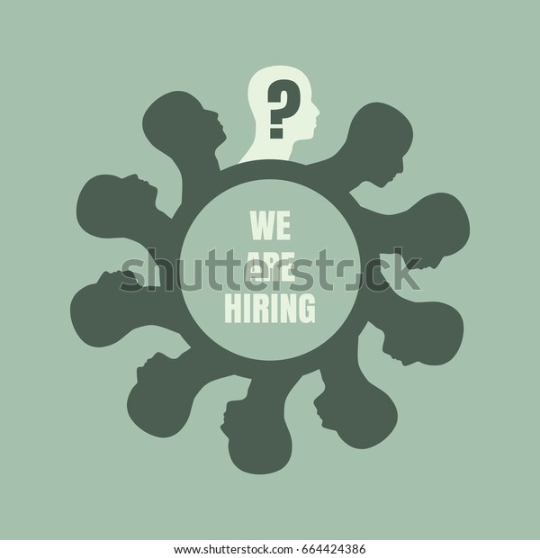 Human Avatar Silhouettes Question Mark Head Stock Vector (Royalty Free ...