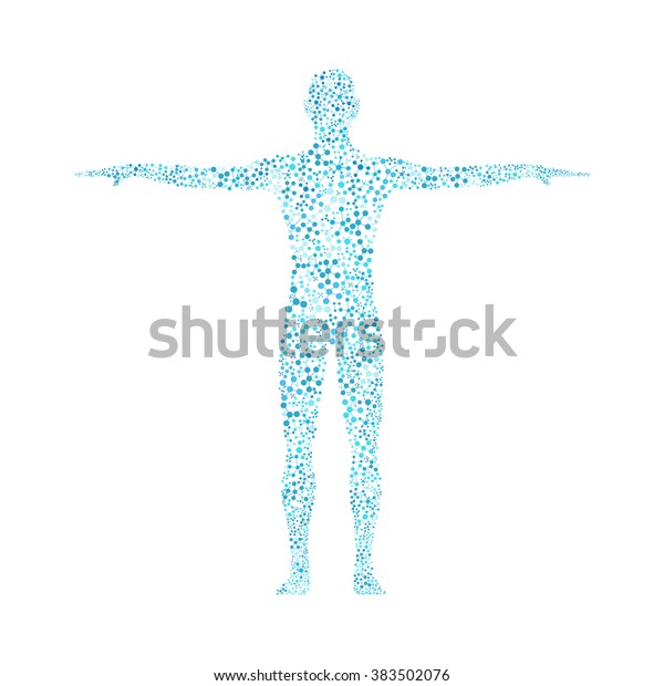 Human Body Molecules Dna Scalable Vector Stock Vector (Royalty Free ...