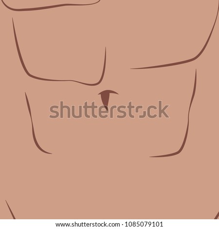 Belly Button Drawing | Free download on ClipArtMag