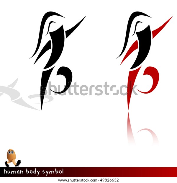 Human Body Symbolsvector Stock Vector (Royalty Free) 49826632 ...