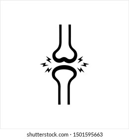 Human Bone Joint Pain Vector Art Stock Vector (Royalty Free) 1224200194 ...