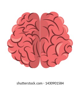 Human Brain Intelligence Symbol Isolated Vector Stock Vector (Royalty ...