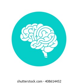 Human Brain Logo Vector Logo Human Stock Vector (Royalty Free ...